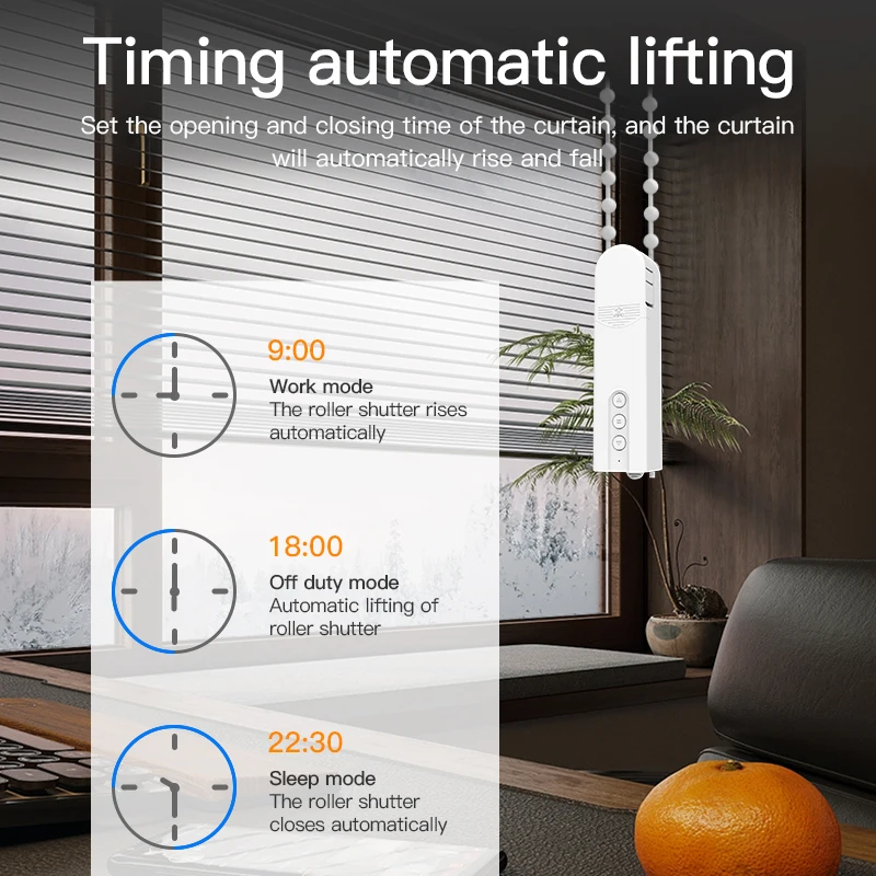 Tuya Wifi Zigbee Smart Blind Motor Bluetooth Automatic Electric Roller Shutter Light-sense ...