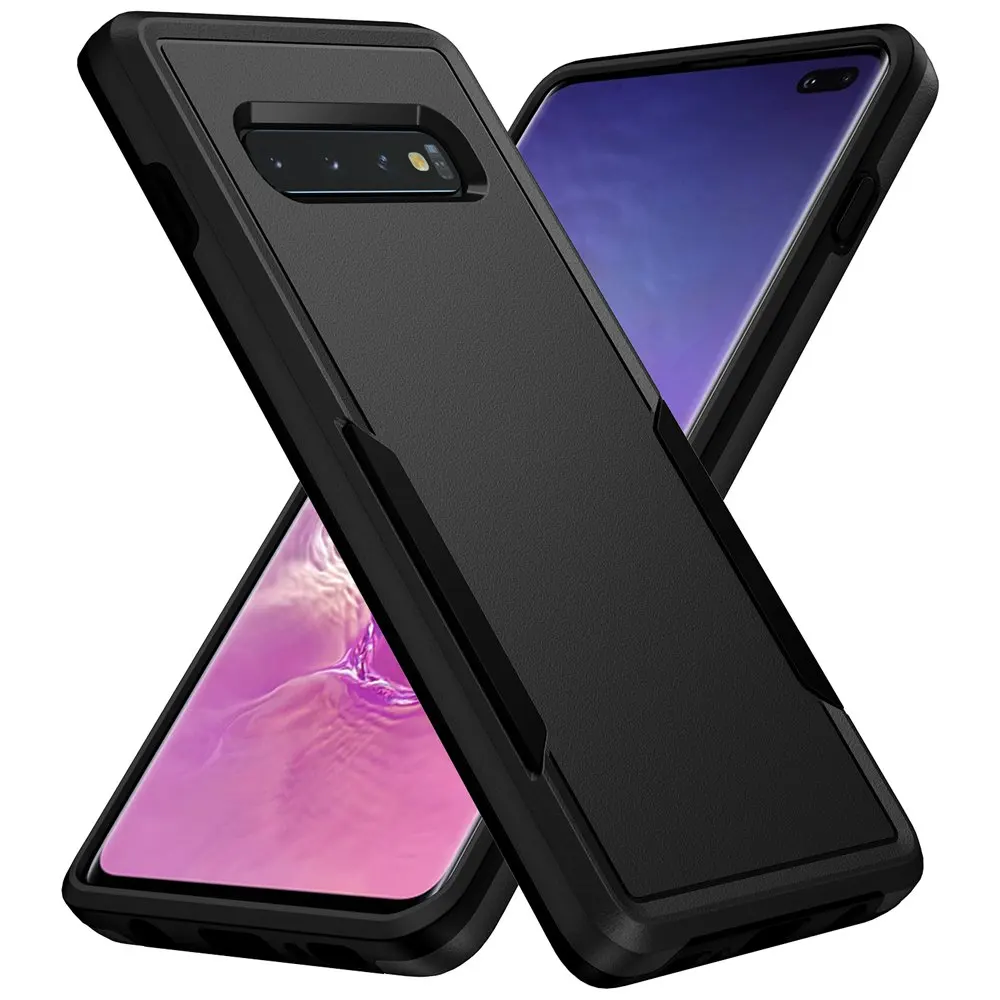 Galaxy-S10-Plus-Case-Shockproof-Hybrid-Case-Dual-Layer-Design-Hard ...