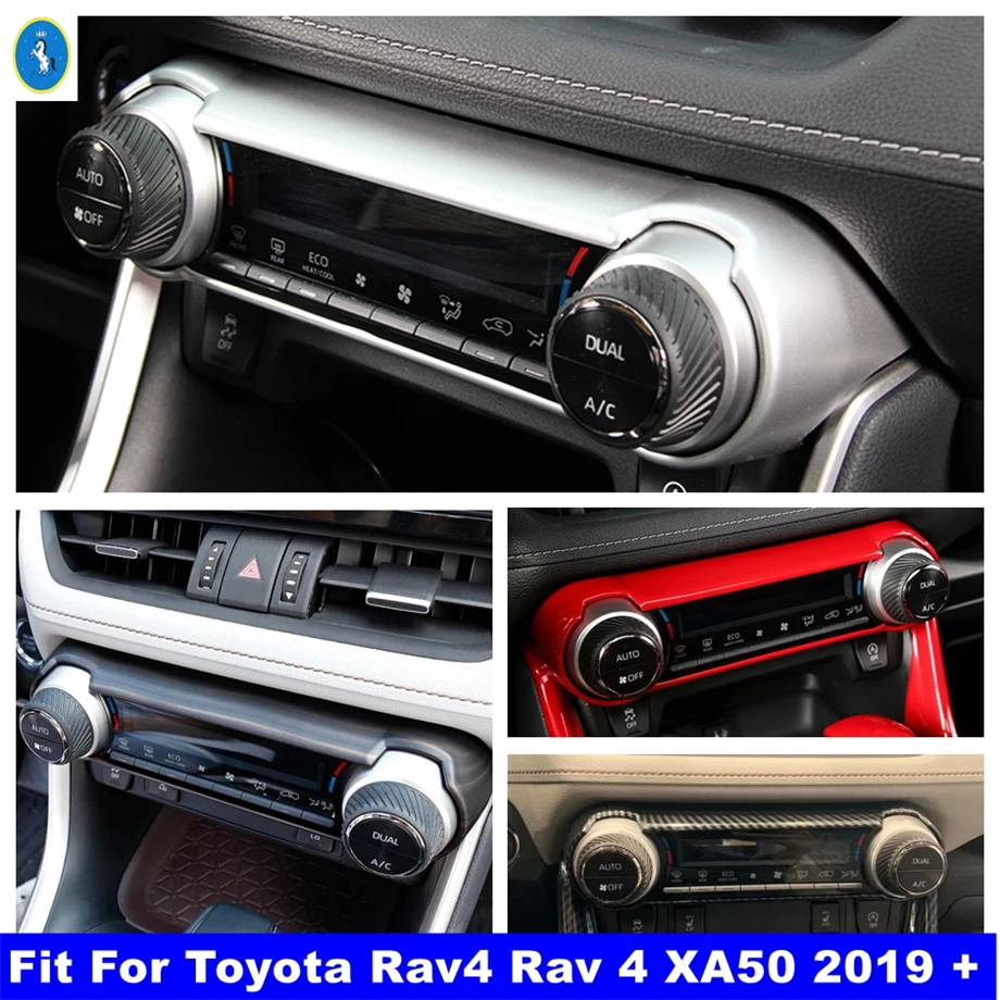 Auto-Air-Conditioning-Knobs-Control-Panel-Fan-Speed-Button-Frame-Cover ...