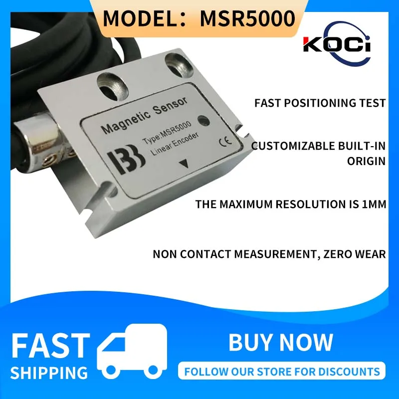 Magnetic grid reading head MSR5000 magnetic grid ruler grating ruler ...