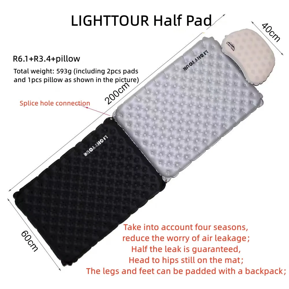 Light-Tour-pad-Built-in-TPU-half-pad-Outdoor-single-person-ultra-light ...