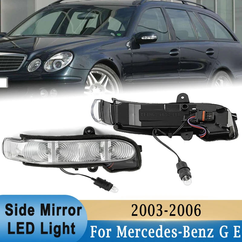 1Pair-Side-Mirror-LED-Light-Turn-Signal-Lamp-Indicator-for-Mercedes ...