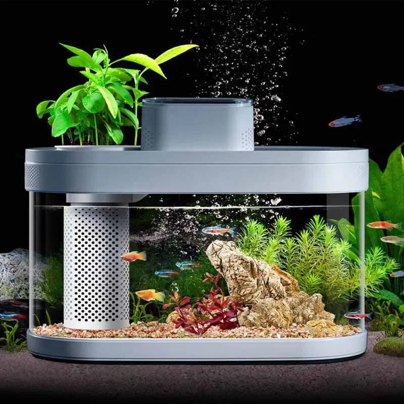 Smart-Fish-Tank-For-Xiaomi-Mijia-MiHome-App-Amphibious-Eco-Aquarium-Pro ...
