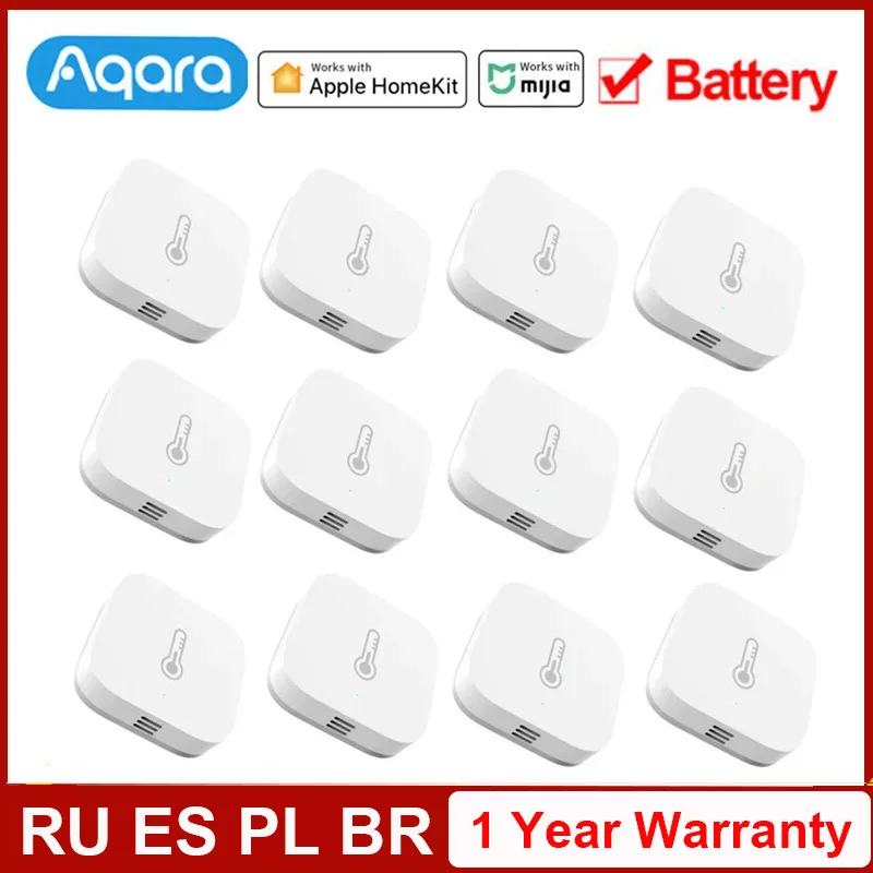 Aqara-Zigbee-Wireless-Temperature-Humidity-Sensor-For-Smart-Home-Kit ...