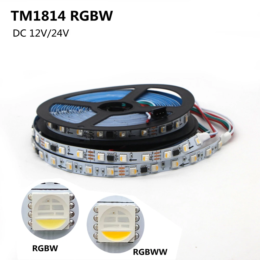 1-5m-TM1814-RGBW-Digital-Smart-Pixel-Led-Strip-Light-4in1-Similar ...