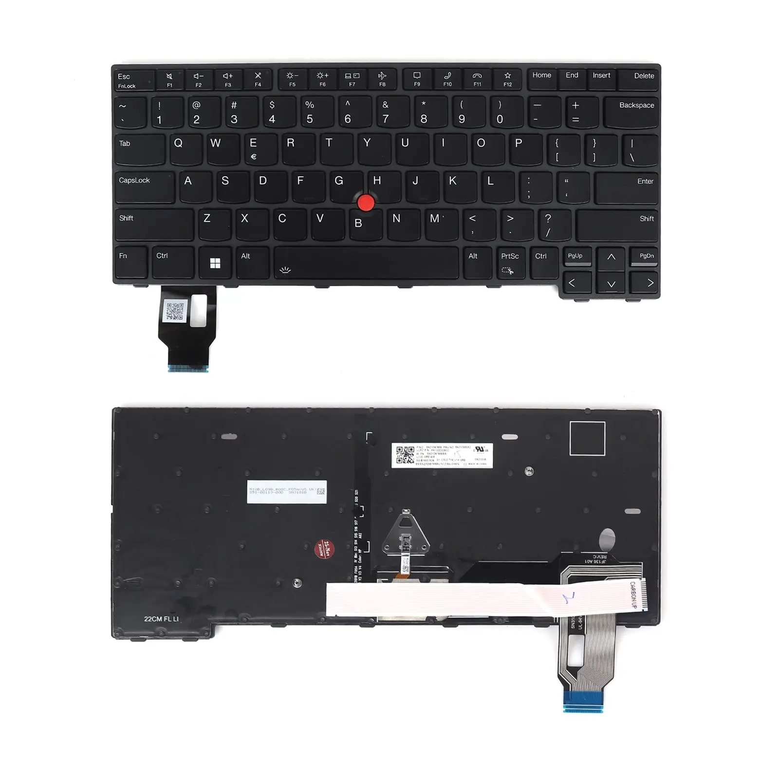 US Laptop Keyboard for Lenovo Thinkpad T14 L14 P14S GEN3 GEN4 Black ...