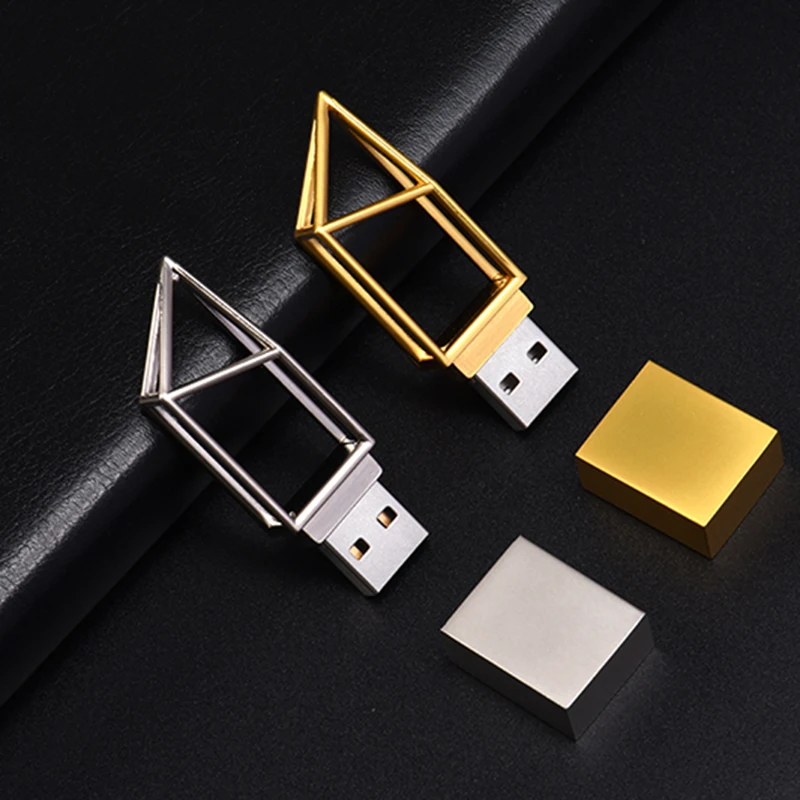 Mini-unidad-Flash-USB-dorada-de-64GB-Pen-Drive-de-alta-velocidad-de ...