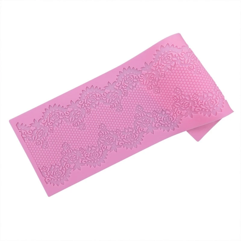Silicone Lace Mold Assorted Textured Cake Mat Silicone Mold Fondant ...