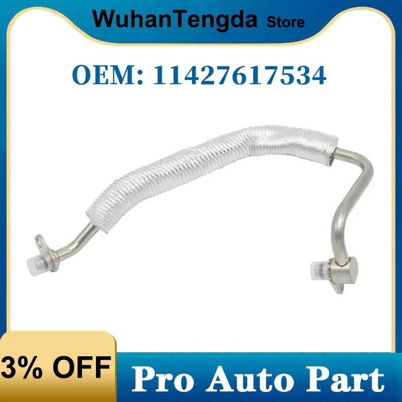 11427617534-Cooling-System-Inlet-Turbocharger-Oil-Hose-for-BMW-F21-F30 ...