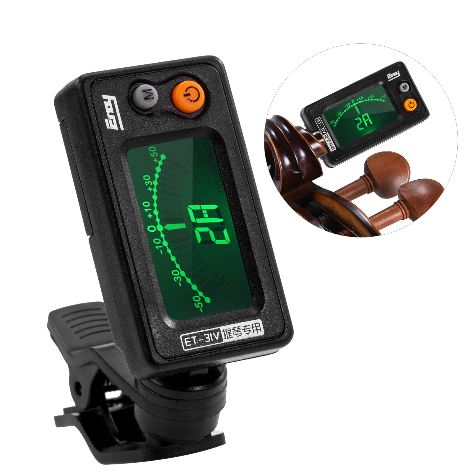 ET-31V-Multi-function-Clip-on-Tuner-Automatic-Tuning-Mode-for-Violin ...