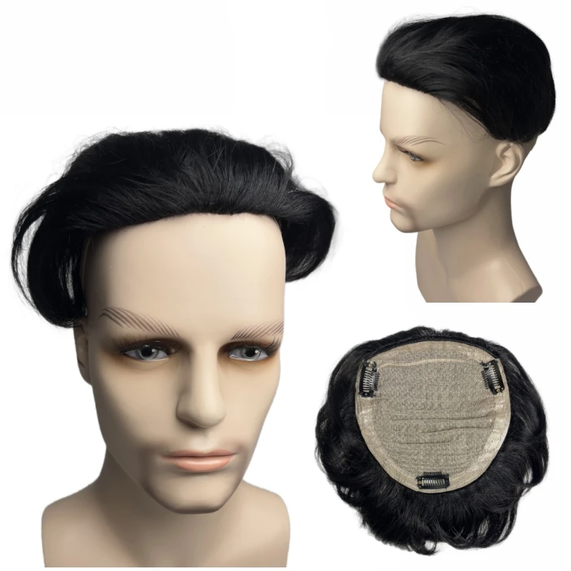 Human hair wigs for men Archives - Hair.lk