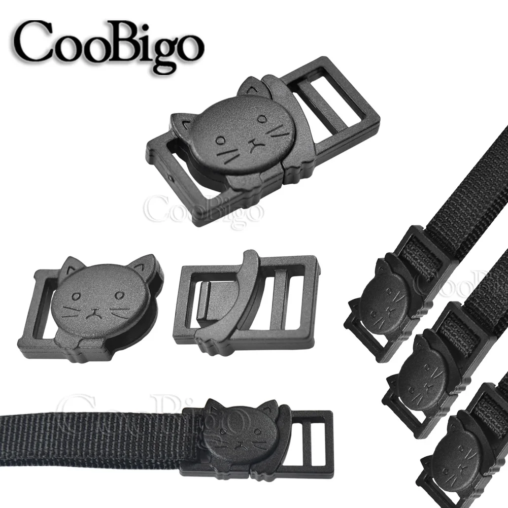 Safety-Breakaway-Buckles-Cat-Head-Pet-Collar-Paracord-Bracelet-Buckle ...