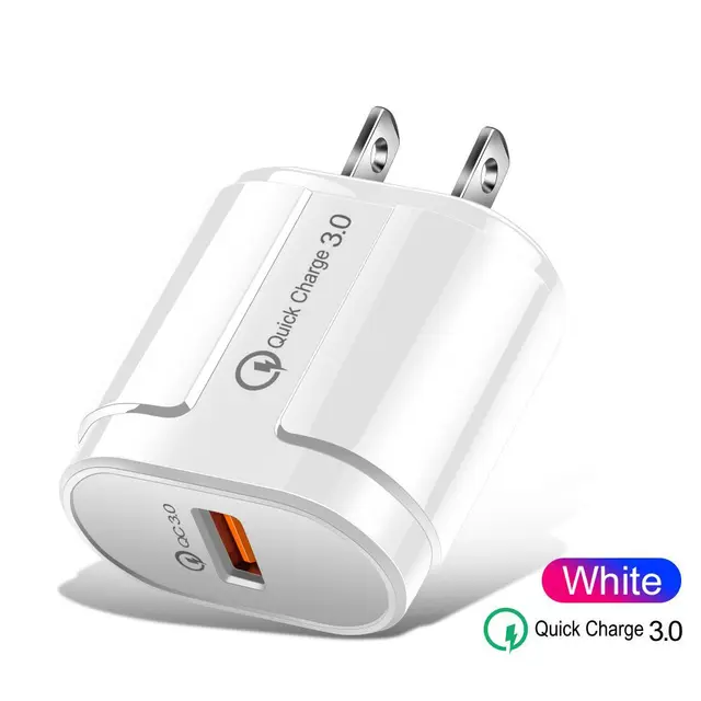 18W Quick Charge 3.0 4.0 USB Charger Universal QC 3.0 Fast Charging ...