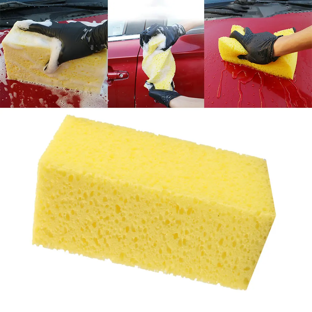 Huge-Waxing-Car-Wash-Sponge-Wipe-Car-Sponge-Block-Car-Cleaning-Beauty ...