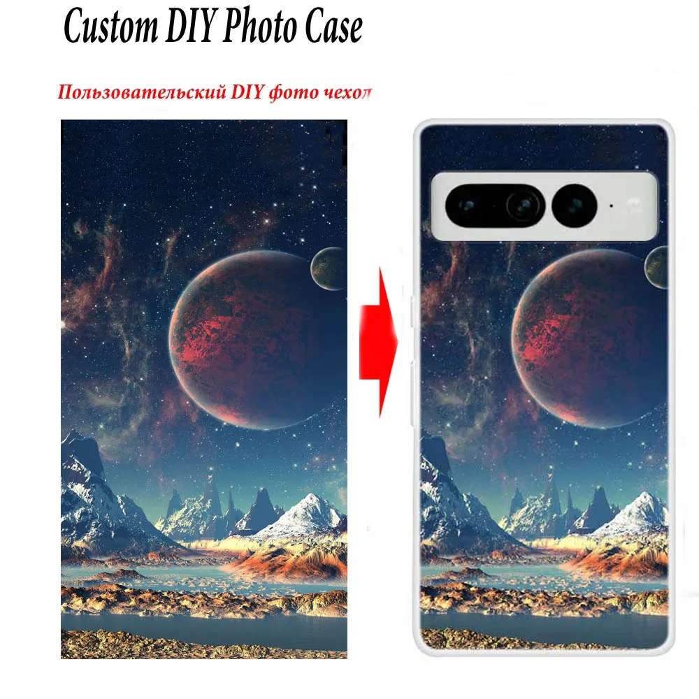 Custom Personalized Photo Case For Google Pixel 7 Pro 6A 8A 7A Cover ...