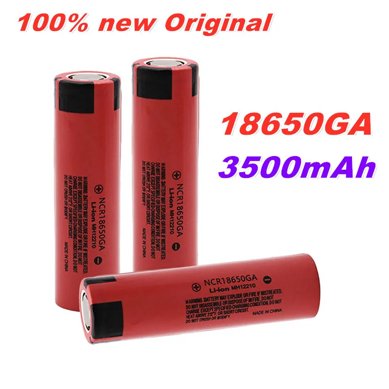 Batería recargable NCR18650GA 20A, 2022 V, 3,7 mAh, 3500, para linterna de juguete, batería de ...