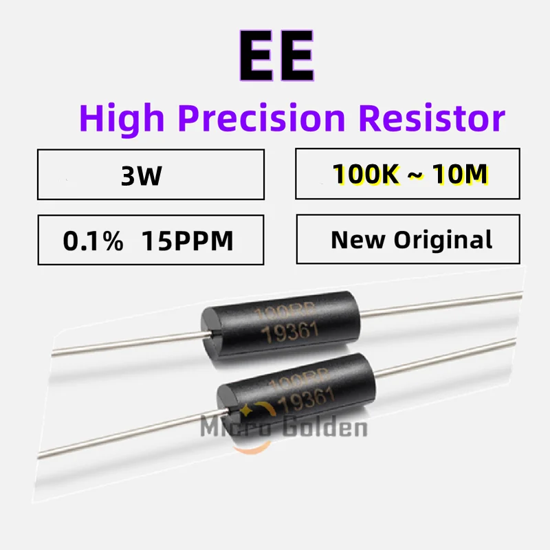 2pcs-3W-EE-High-Precision-Resistor-0-1-Non-inductive-Sampling ...