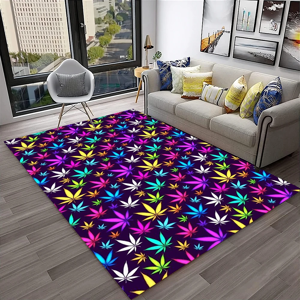 Maple-Leaf-Weed-Plants-Carpet-Rug-for-Home-Living-Room-Bedroom-Sofa ...