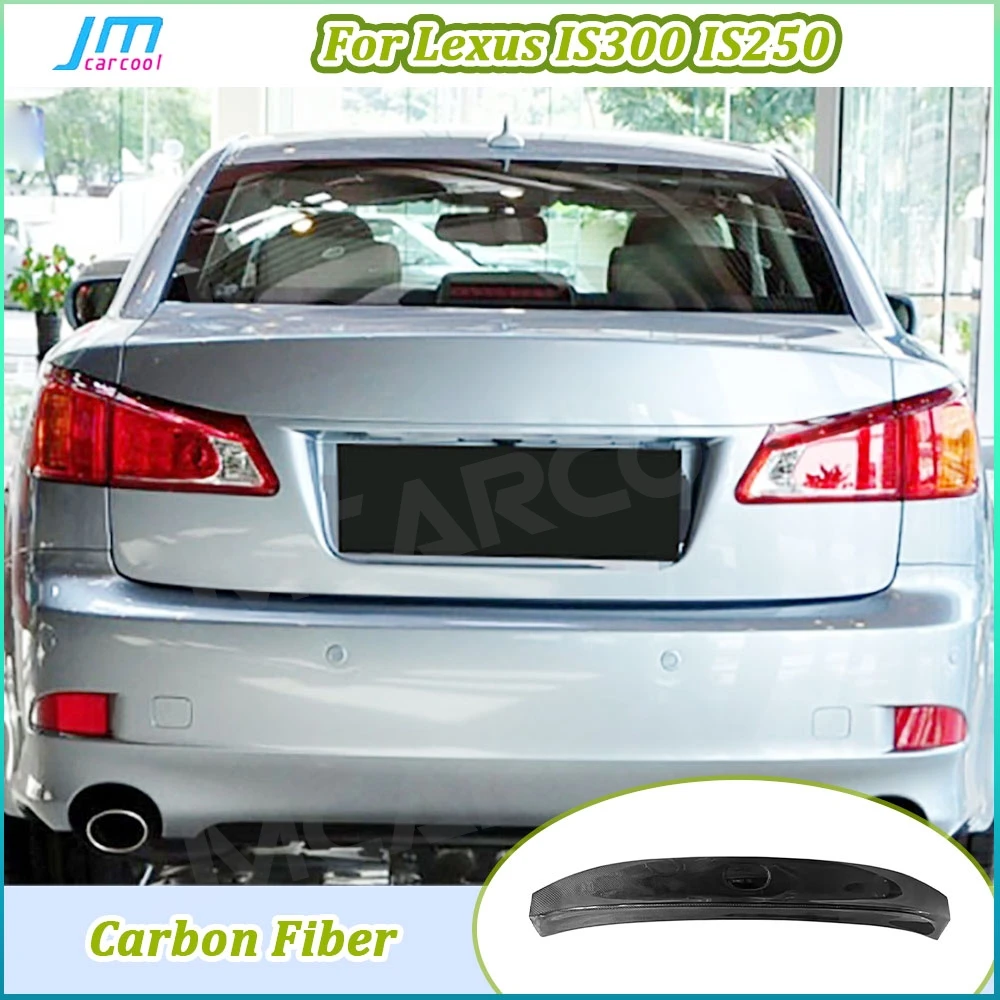 JMCARCOOL Carbon Fiber Rear Trunk Spoiler for Lexus IS300 IS250 2005 ...