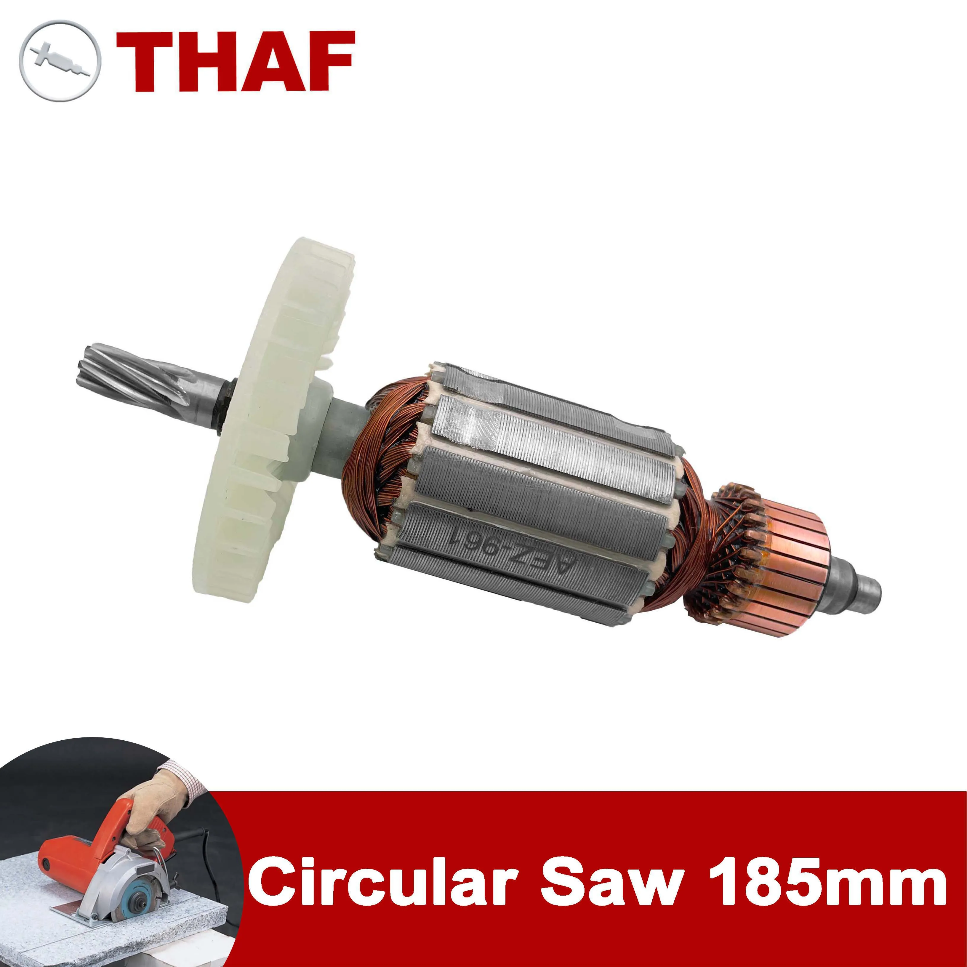 AC220V-240V-Armature-Rotor-Anchor-Replacement-for-Maktec-185-Circular ...