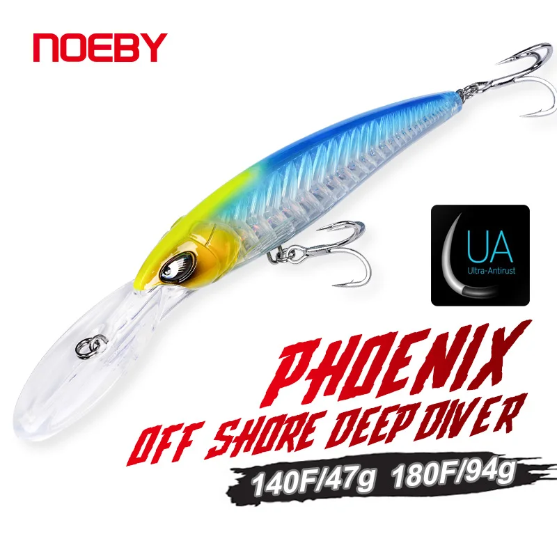 Noeby-Trolling-Minnow-Fishing-Lure-140mm-47g-180mm-94g-Offshore-Deep-Diver-Lures-Reinforced-Fish ...