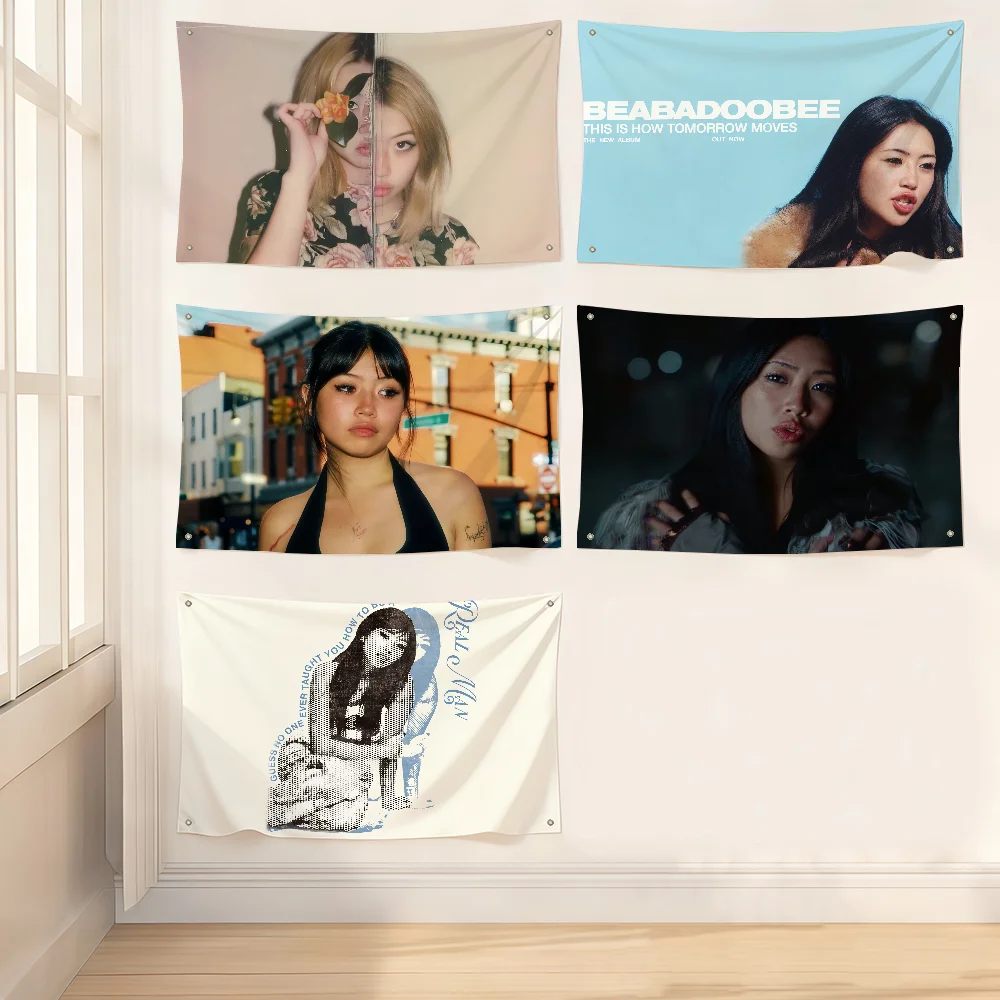 Singer B-Beabadoobee this is how Tomorrow moves flag Art Sci Fi Room ...