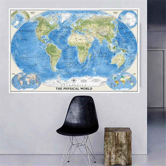 Download World Map Giant Wall