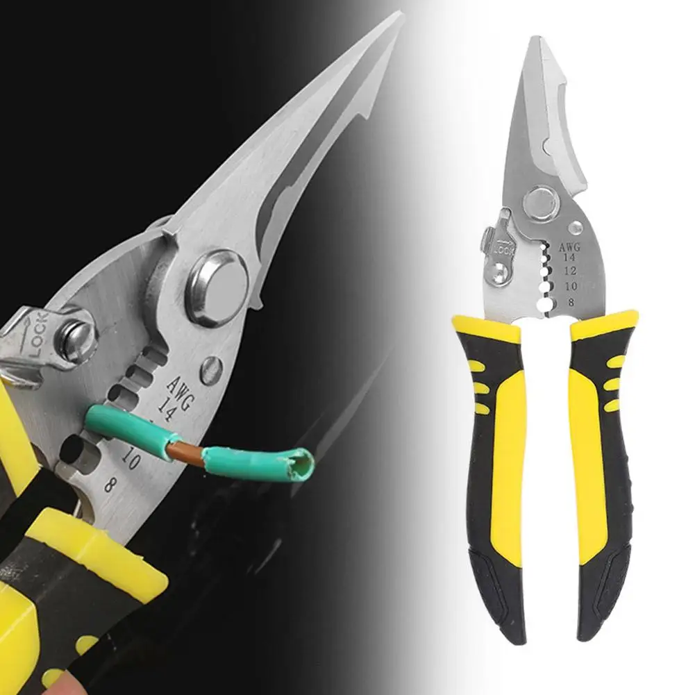Wire-Stripping-Pliers-Multifunctional-Electrician-Special-Tool-Cable ...