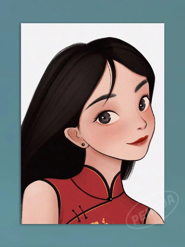Princess Mulan Face