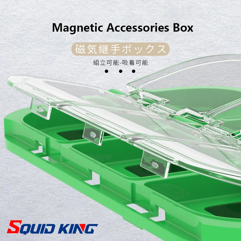 Fishing-tackle-box-6-grids-magnet-fishhook-box-Fishing-Tackle-with ...