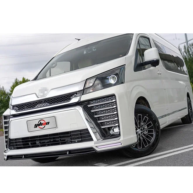 High-Quality-Front-Body-Kit-front-Bumper-Fit-For-HIACE-200-Series-2019 ...