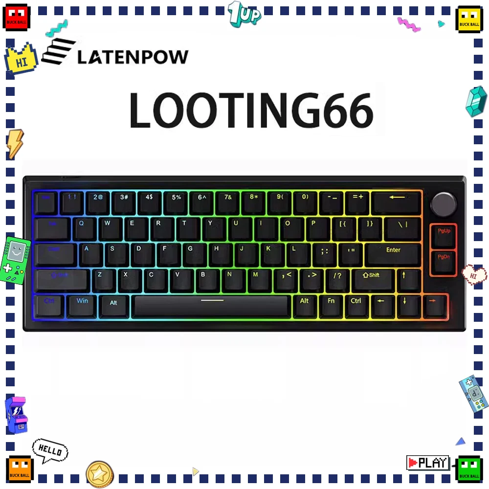 Latenpow-Looting66-Magnetic-Switch-Mechanical-Keyboard-Quick-Trigger ...