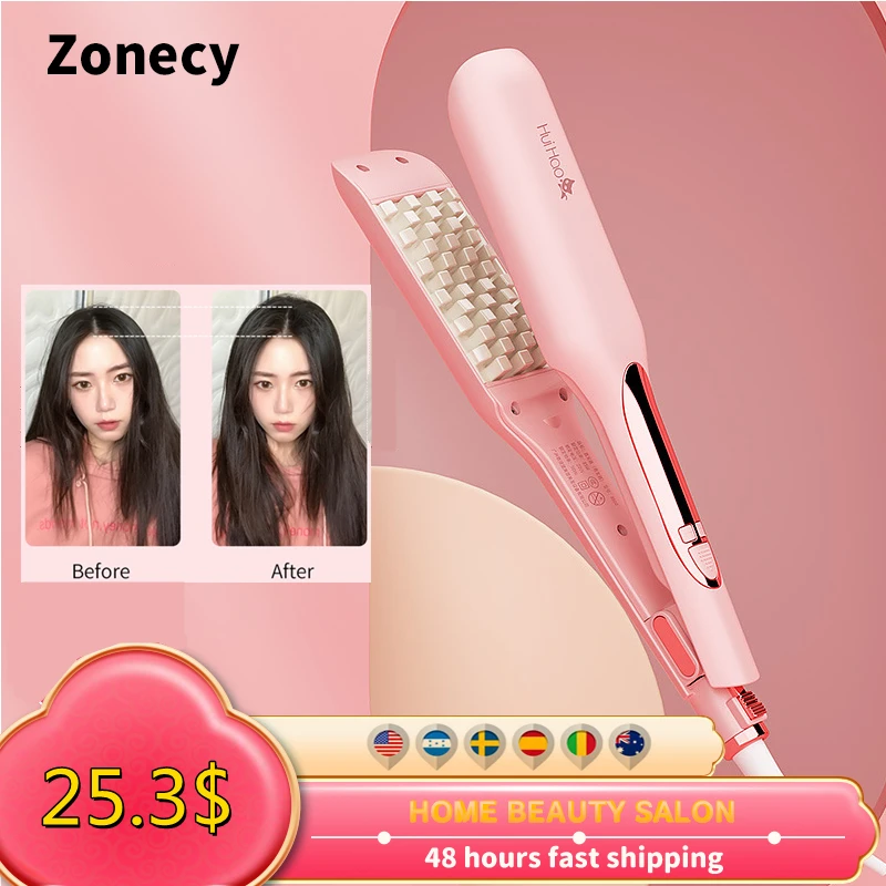 Ceramic-Hair-Crimper-Curling-Iron-Wand-Corrugated-Wave-Corn-Irons-Wave ...