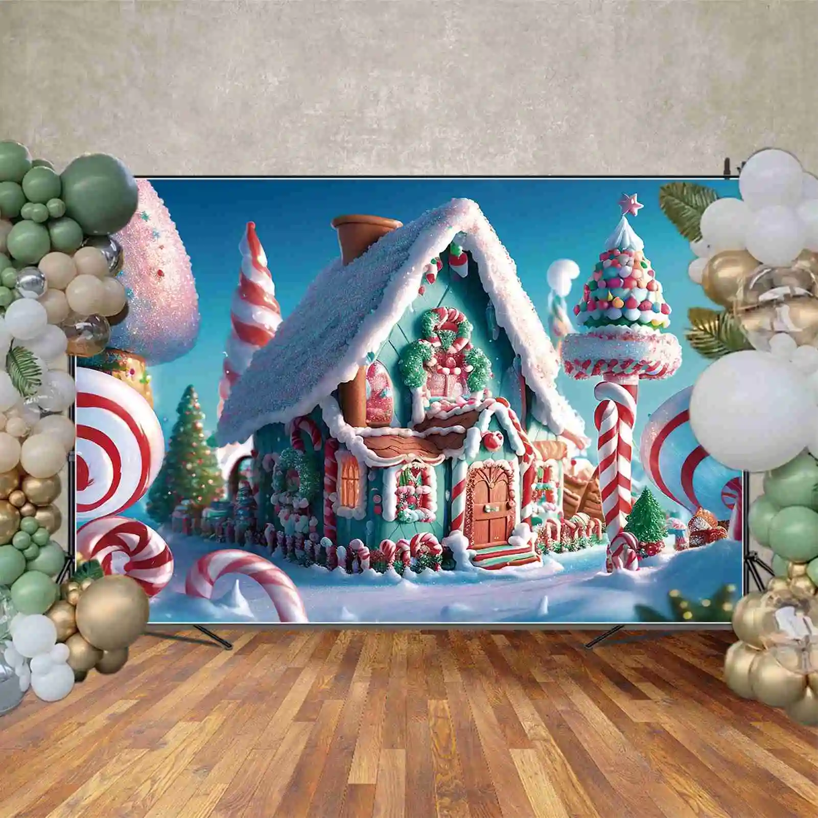Candyland Gingerbread Tree