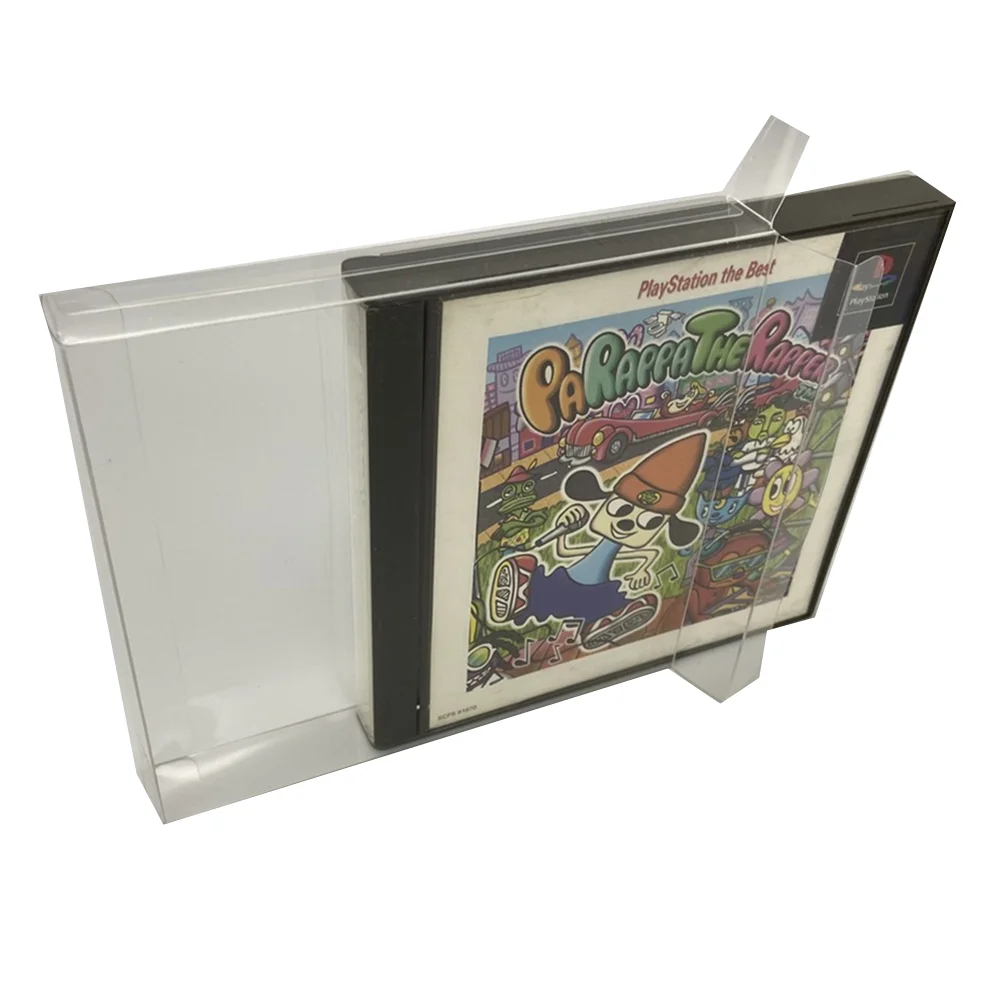 Collection-Display-Box-For-PS1-Sony-PlayStation-1-2CD-Game-Storage ...