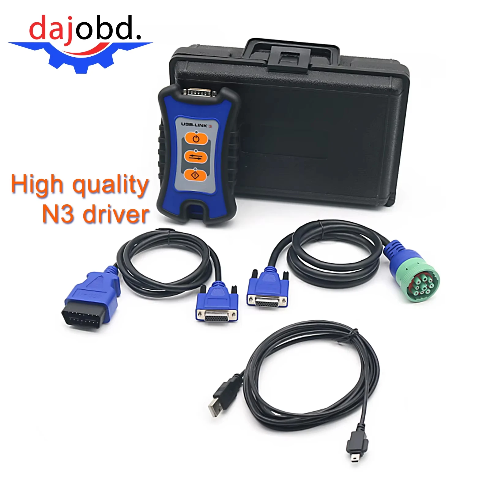 for Nexiq USB Link 3 Diesel Universal Truck Excavator Diagnostic ...