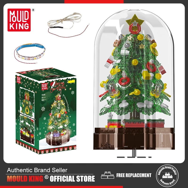 Mould-King-10089-10090-Christmas-Building-Block-The-Magical-Christmas ...