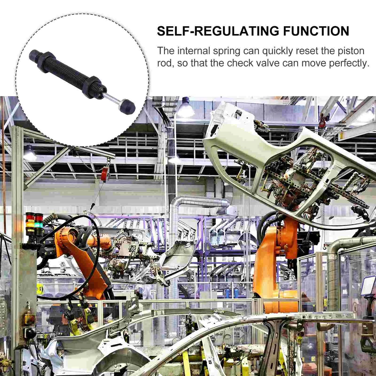 Hydraulic Buffer Noise Reducing Buffers Pressure Regulate Shocks ...