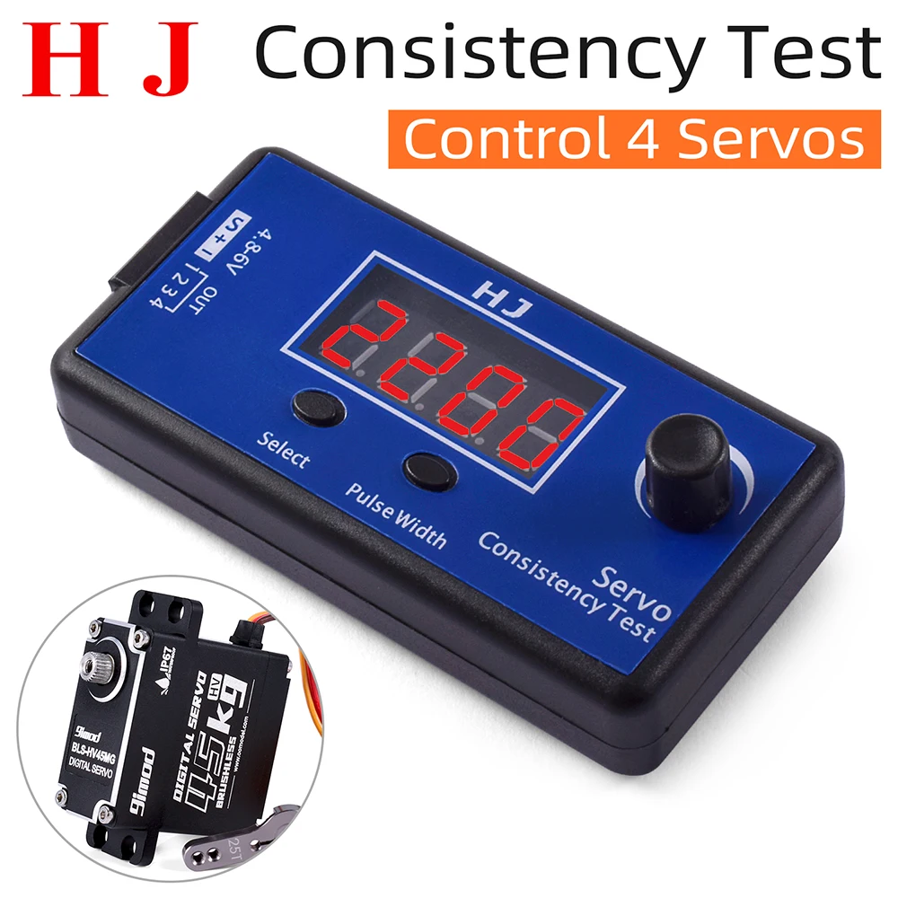 HJ-RC-Servo-Tester-ESC-Consistency-Control-4-Servos-for-RC-Helicopter ...