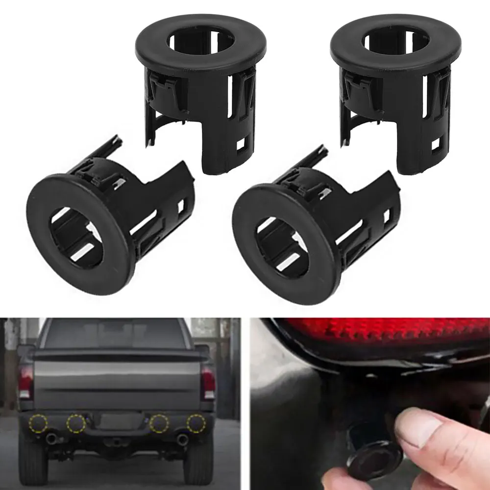 4pcs Reverse Parking Sensor Holder Support Bracket PDC Sensor Cover For ...