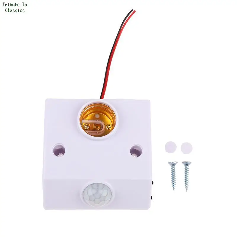 NEW-Lampholder-Nut-Socket-With-PIR-Motion-Sensing-Switch-Lamp-Holder ...