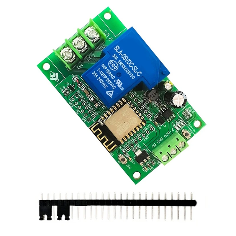 Dc7-80/5V Tápegység Esp8266 Fejlesztési Tábla Wifi Single 30A Relay ...