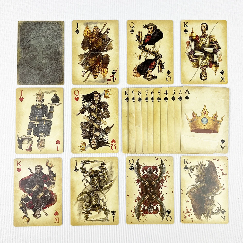 1Set-Vintage-Style-Playing-Cards-FABLE-3-Game-Poker-Carta-Playing-Cards ...