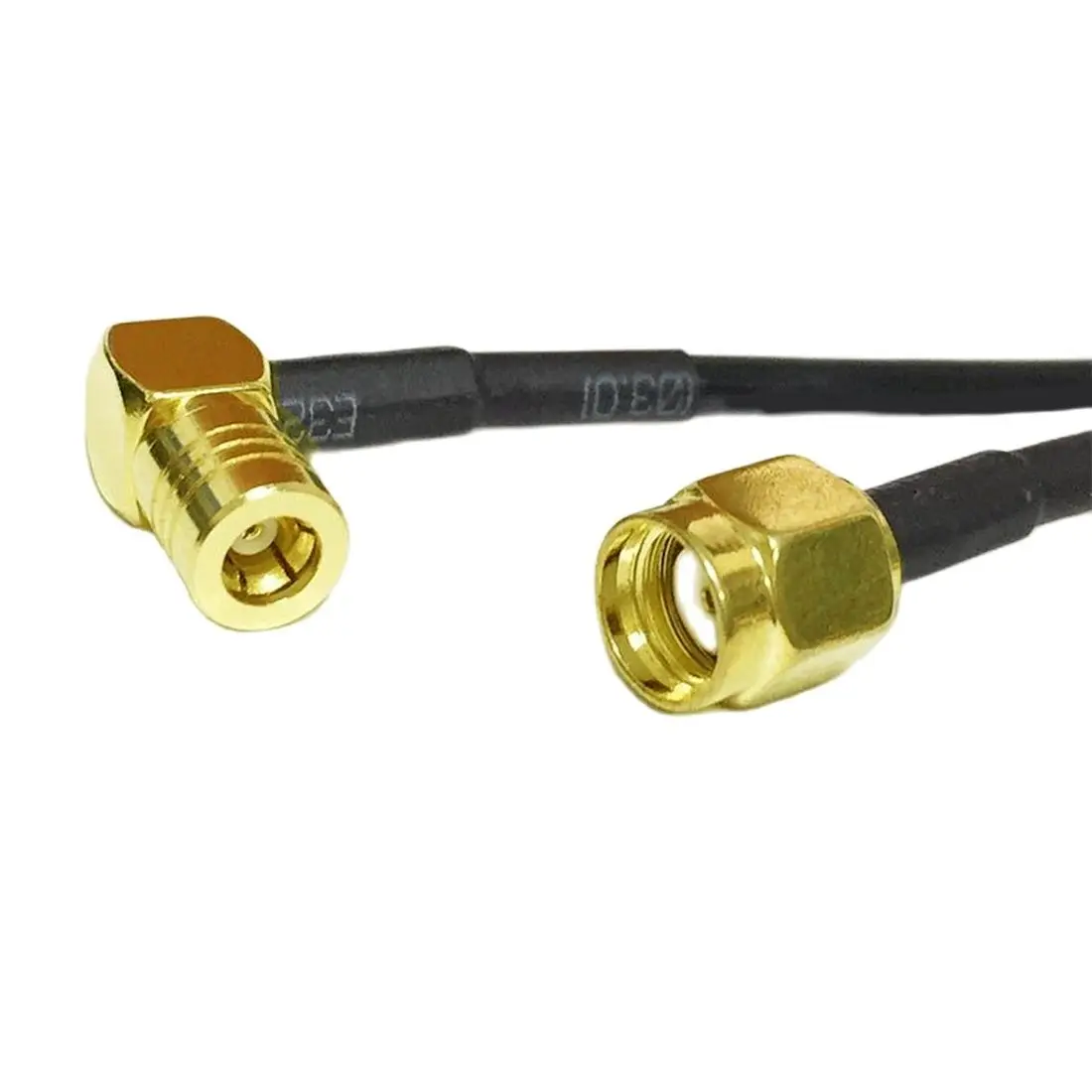 Extension Jumper Cable RP-SMA Male Plug /Jack Switch SMB Female 90 ...