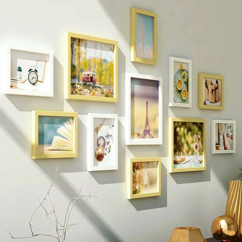 11pcs-Picture-Frames-Photo-Wall-Home-Decor-Living-Room-Wall-Mounted-Set ...