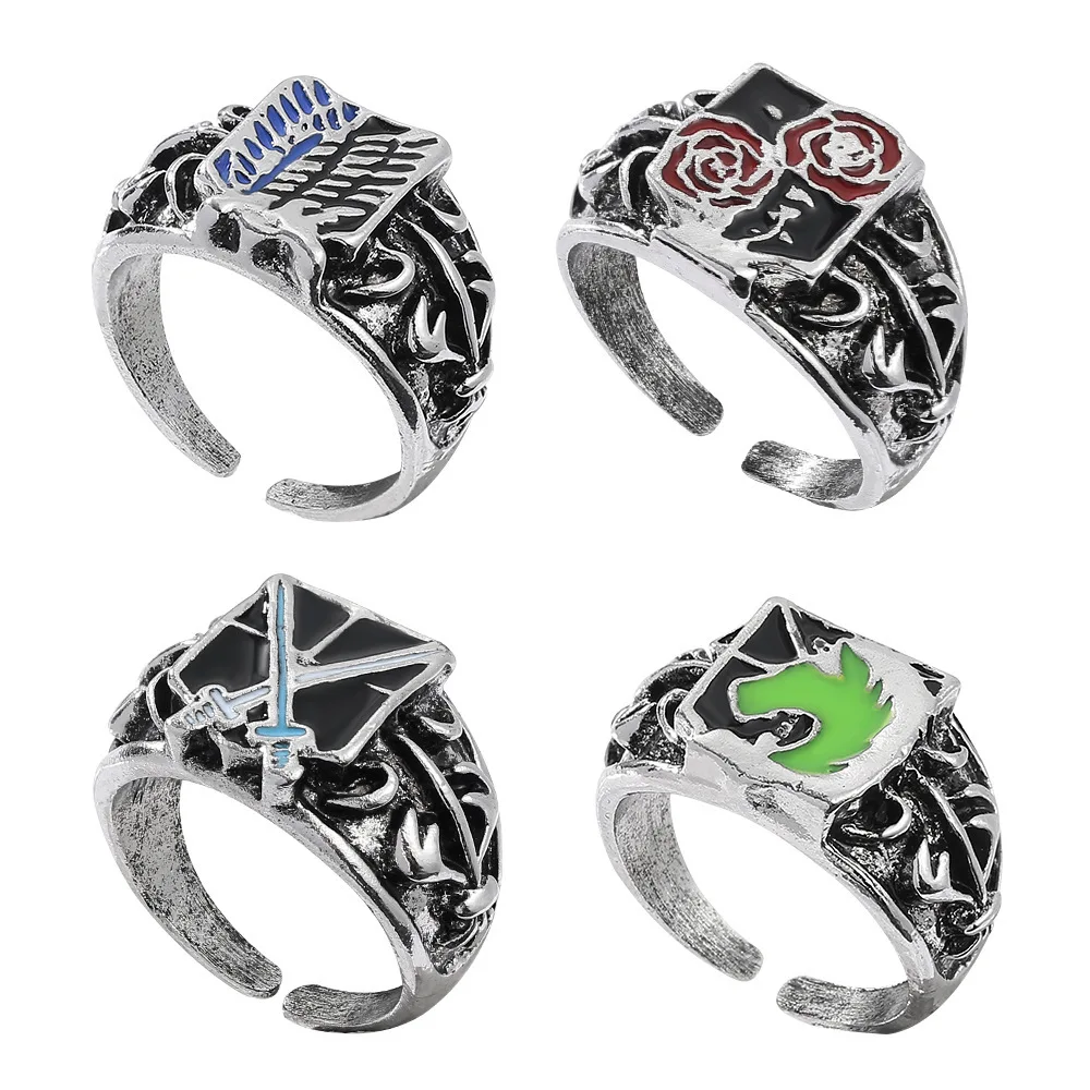 Attack-on-Titan-Wings-of-Liberty-The-Survey-Corps-Enamel-Ring-for-Men ...