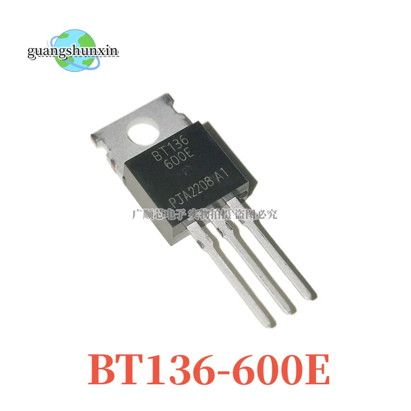 10pcs-BT136-600E-BT136-BT136-600-600V-4A-Triacs-RAIL-TRIAC-TO-220-new ...