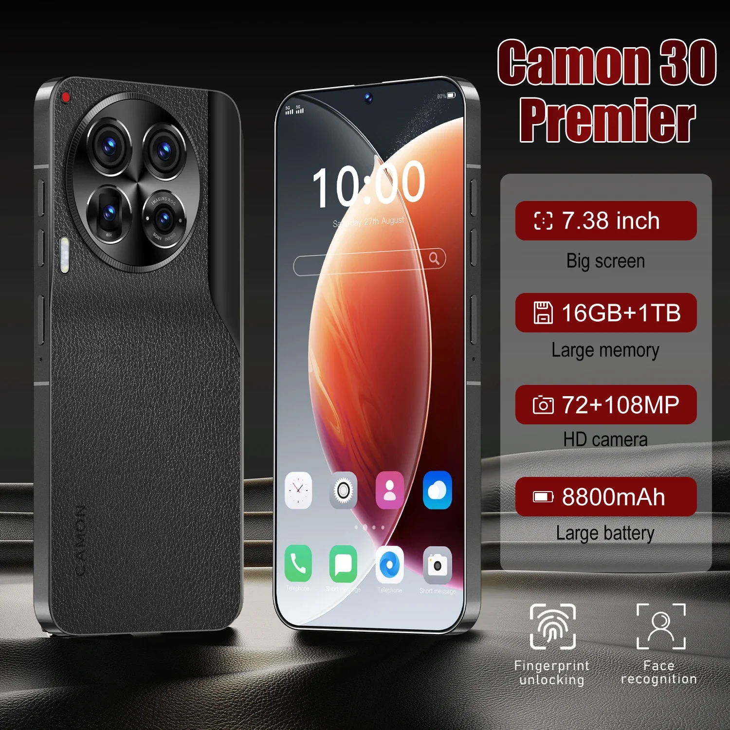 Versi-n-Global-Camon-30-Premier-tel-fono-m-vil-5G-7-38-HD-Smartphone ...
