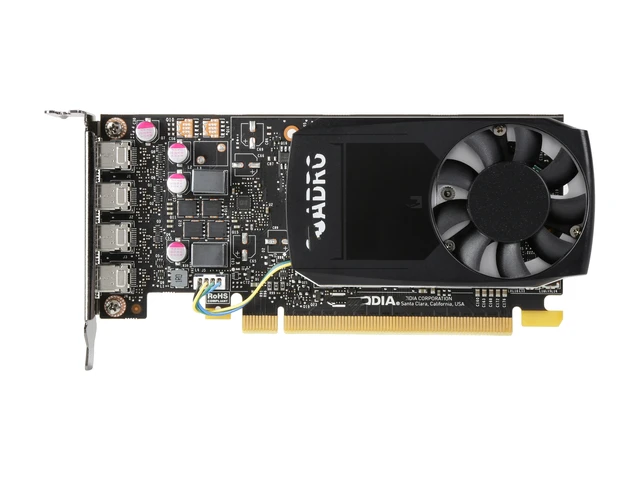 Nvidia Quadro P1000 4gb Gddr5 Workstation Graphics Card
