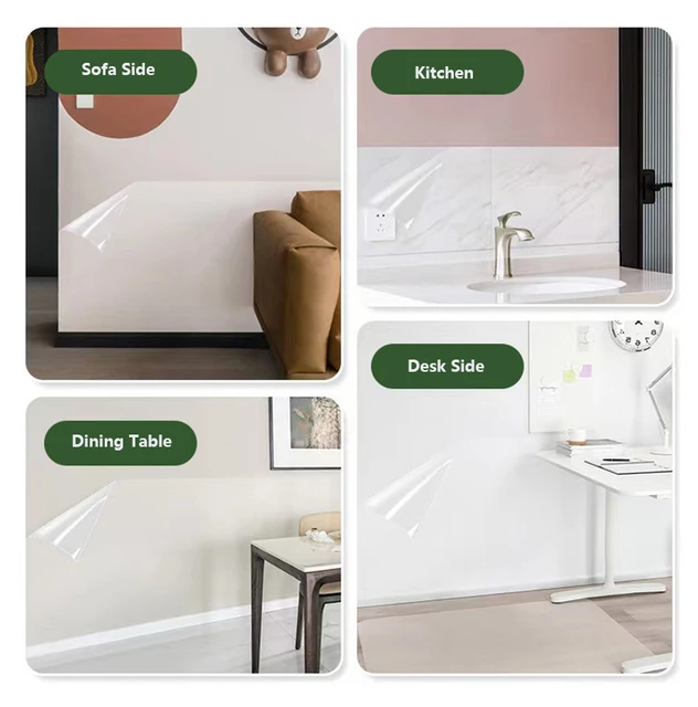 Wall Electrostatics Protective Film | Transparent Electrostatic Sticker ...